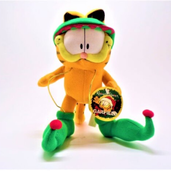 Garfield | Toys | Vintage Russell Stover Christmas Garfield Elf | Poshmark